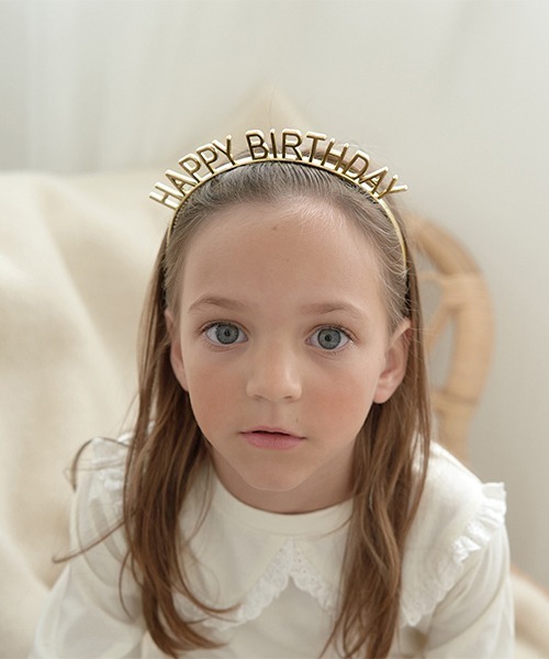 【セール】HAPPY BIRTHDAYカチューシャ（カチューシャ）｜Lycee mine（リセマイン）のファッション通販 - ZOZOTOWN
