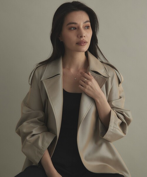 COCOSHNIK（ココシュニック）の「K10【サステナブル】モアサナイトパヴェ リング（リング）」 - WEAR