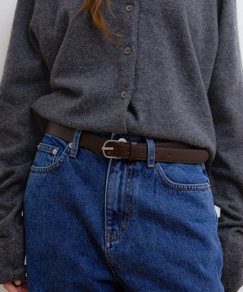 classic frame fake leather belt (T036_brown)（ベルト）｜HALDEN（ハルデン）のファッション通販 ...