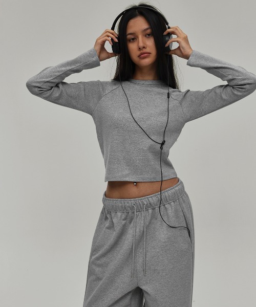 【セール】[B-BASIC] スタンダードラグラン長袖Tシャツ (2SIZE)（Tシャツ/カットソー）｜BLACKUP（ブラックアップ）のファッション通販 - ZOZOTOWN