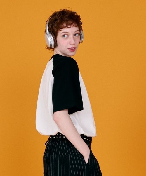 PBLIM（ページボーイリム）の「《UNISEX》LIMMY CATラグランTシャツ（Tシャツ/カットソー）」 - WEAR