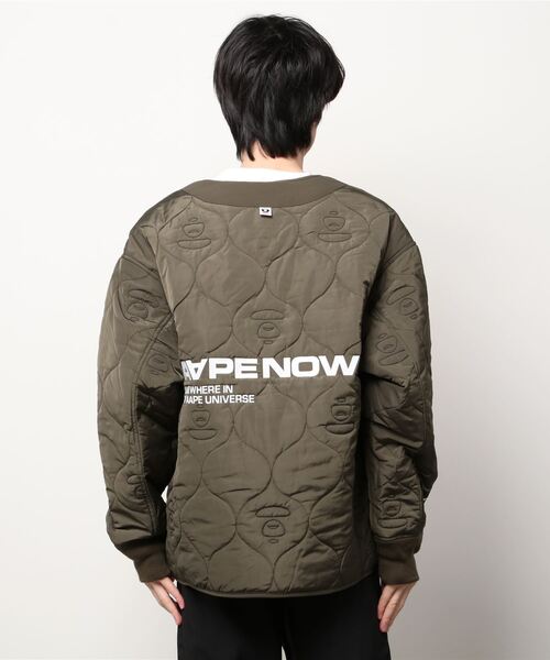 AAPE BY A BATHING APE（エーエイプバイアベイシングエイプ）の「AAPE NOW QUILTING JACKET（ミリタリー ...