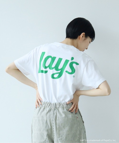 PAR ICI（パーリッシィ）の「Lay’s BIG BACK PRINT T-shirt（Tシャツ/カットソー）」 - WEAR