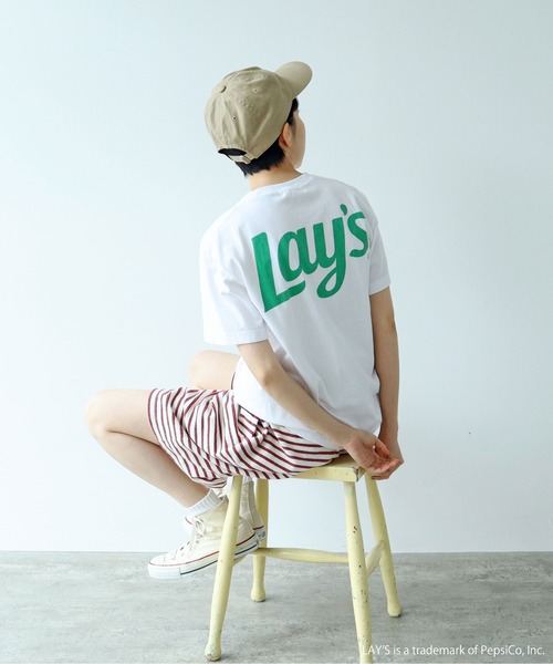PAR ICI（パーリッシィ）の「Lay’s BIG BACK PRINT T-shirt（Tシャツ/カットソー）」 - WEAR