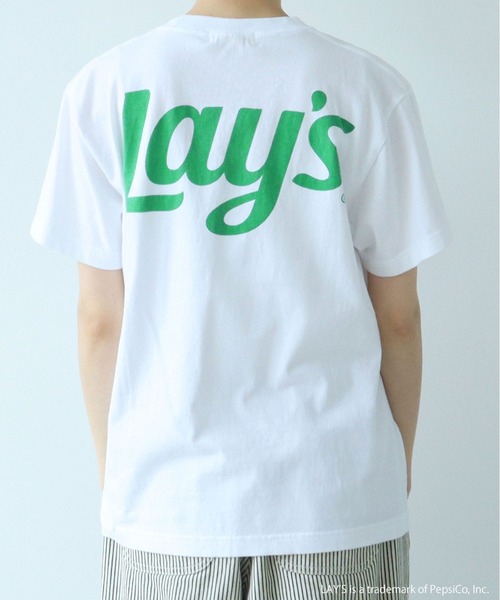 PAR ICI（パーリッシィ）の「Lay’s BIG BACK PRINT T-shirt（Tシャツ/カットソー）」 - WEAR