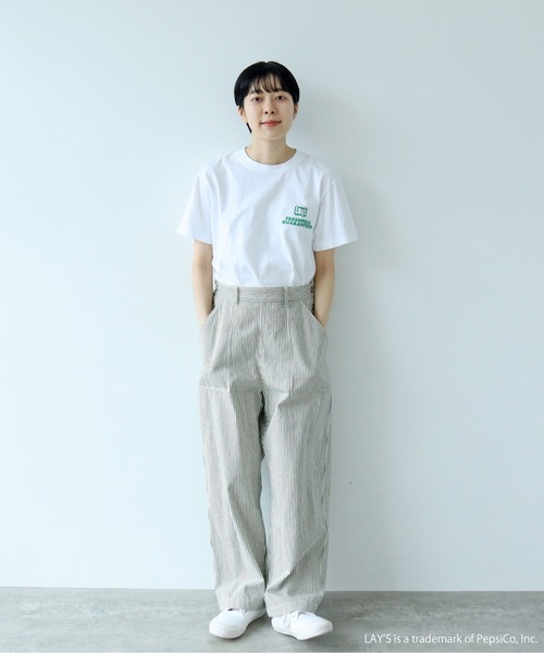 PAR ICI（パーリッシィ）の「Lay’s BIG BACK PRINT T-shirt（Tシャツ/カットソー）」 - WEAR