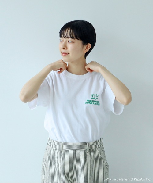 PAR ICI（パーリッシィ）の「Lay’s BIG BACK PRINT T-shirt（Tシャツ/カットソー）」 - WEAR