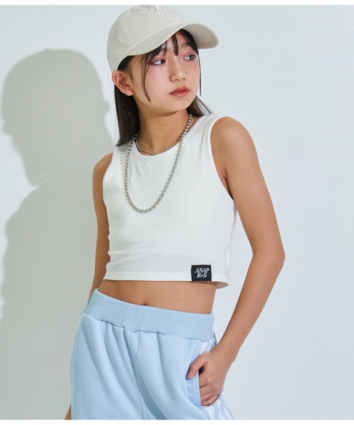 ANAP GiRL（アナップガール）の「R+Sカップ付ショートタンクトップ（タンクトップ）」 - WEAR