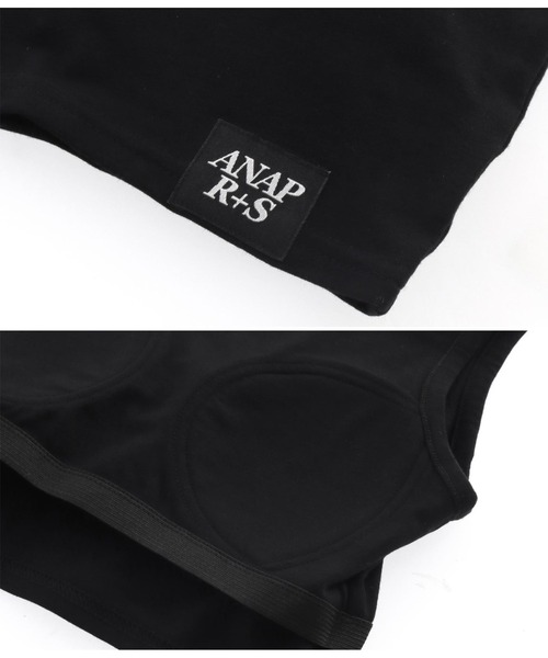 ANAP GiRL（アナップガール）の「R+Sカップ付ショートタンクトップ（タンクトップ）」 - WEAR