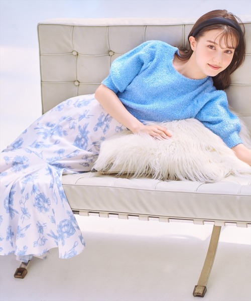 WILLSELECTION（ウィルセレクション）の「ラインフラワーボリュームスカート（スカート）」 - WEAR