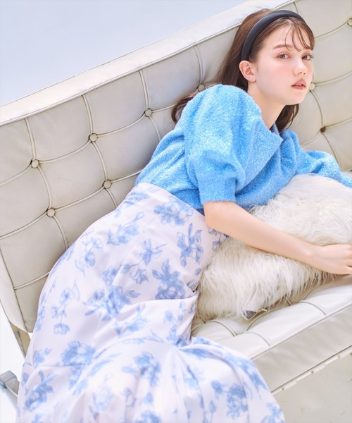 WILLSELECTION（ウィルセレクション）の「ラインフラワーボリュームスカート（スカート）」 - WEAR