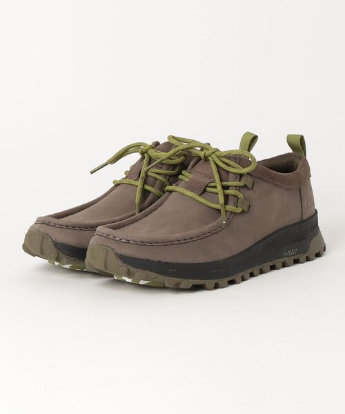 Clarks（クラークス）の「ATL Trek Wally / ATLトレックウォーリー（ストーン）（モカシン/デッキシューズ）」 - WEAR