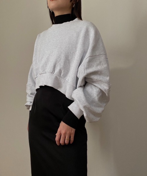 AMAIL（アマイル）の「Cropd simple sweat（スウェット）」 - WEAR