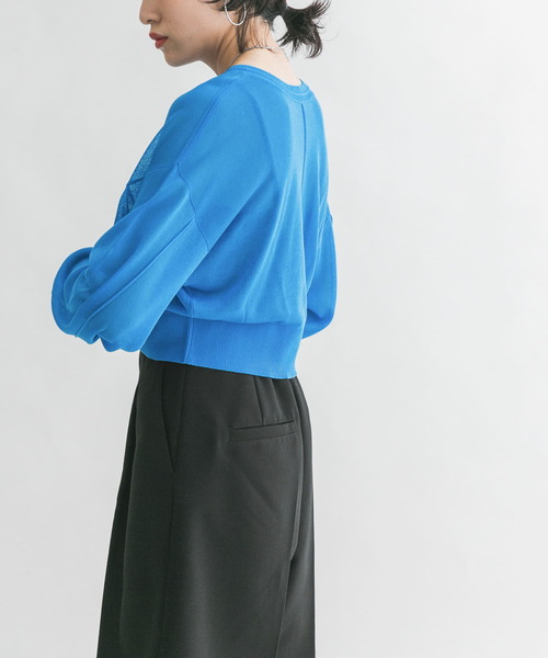 KBF（ケイビーエフ）の「2WAYシアーニットカーディガン（カーディガン/ボレロ）」 - WEAR