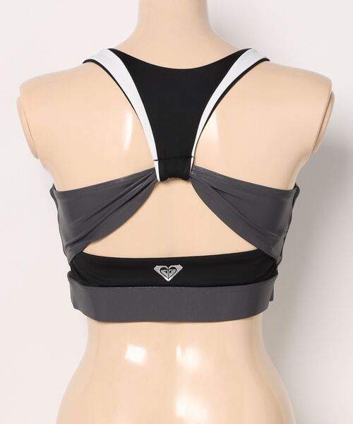 ROXY（ロキシー）の「JUMP HIGH METALLIC B/ロキシー水陸両用速乾UVカットフィットネスブラ（スポーツブラ）」 - WEAR
