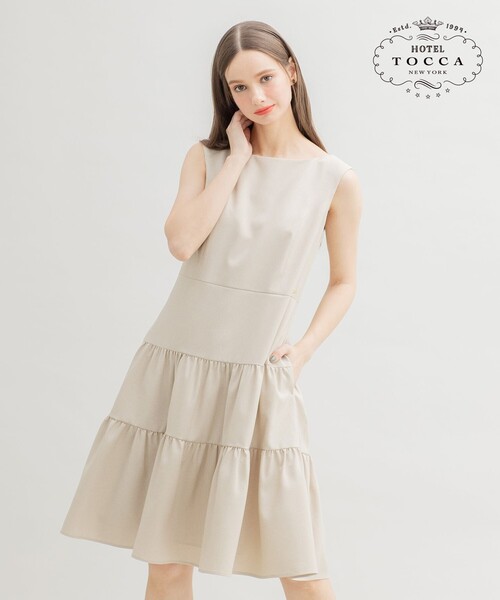 【ブランド古着】ノースリーブワンピース（ワンピース）｜TOCCA（トッカ）のファッション通販 - ZOZOUSED