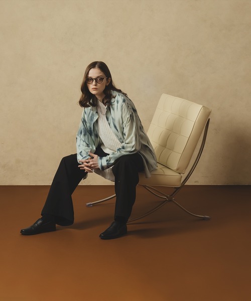 selle glant（セレグランテ）の「REGULAR COLOR TOROMI PATTERNED SHIRT / レギュラーカラートロミ ...