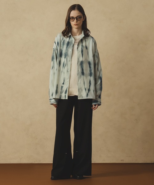 selle glant（セレグランテ）の「REGULAR COLOR TOROMI PATTERNED SHIRT / レギュラーカラートロミ ...