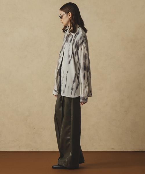 selle glant（セレグランテ）の「REGULAR COLOR TOROMI PATTERNED SHIRT / レギュラーカラートロミ ...