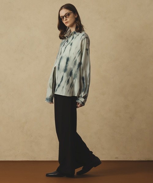 selle glant（セレグランテ）の「REGULAR COLOR TOROMI PATTERNED SHIRT / レギュラーカラートロミ ...