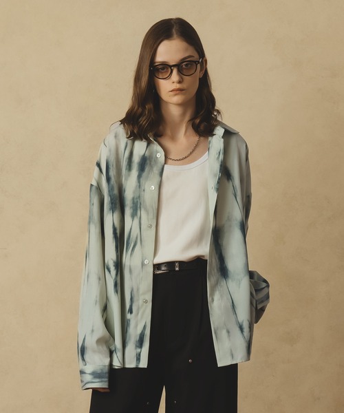 selle glant（セレグランテ）の「REGULAR COLOR TOROMI PATTERNED SHIRT / レギュラーカラートロミ ...