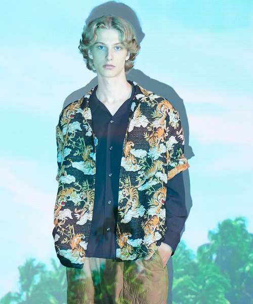 amok（アモク）の「2020春夏 TIGER PILE JACQUARD SHIRTS（シャツ/ブラウス）」 - WEAR