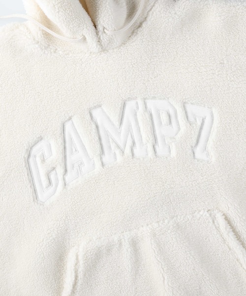 CAMP7（キャンプセブン）の「【CAMP7】ボアロゴパーカー（パーカー）」 - WEAR