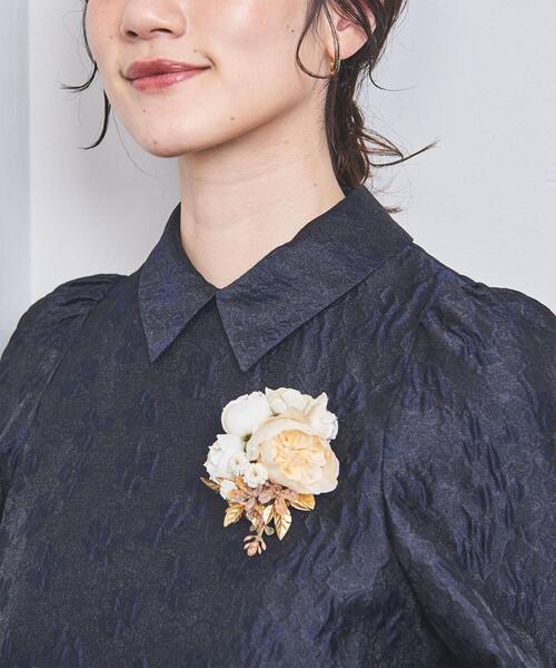 tnc（ティンク）の「【WEB限定】＜tnc＞コサージュ（ブローチ/コサージュ）」 - WEAR