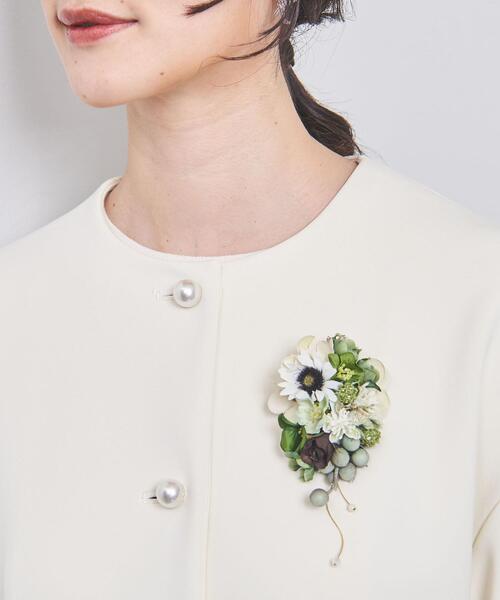 tnc（ティンク）の「【WEB限定】＜tnc＞コサージュ（ブローチ/コサージュ）」 - WEAR