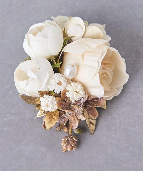 tnc（ティンク）の「【WEB限定】＜tnc＞コサージュ（ブローチ/コサージュ）」 - WEAR