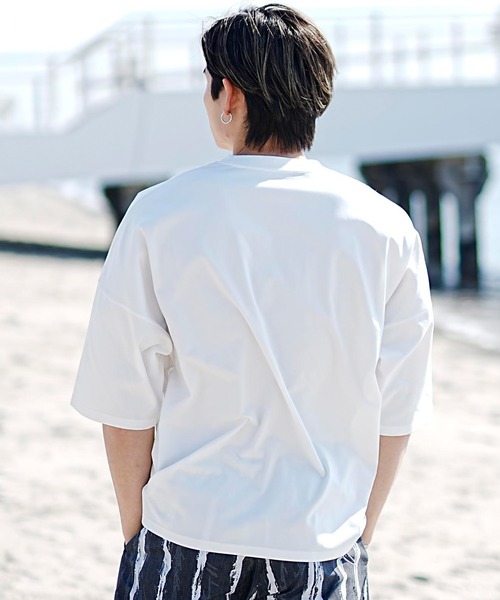 【セール】【ムラサキスポーツ限定】FILA/フィラ 半袖ラッシュガード オーバーサーズ ポケット付き 水陸両用 UVケア 414903 ...