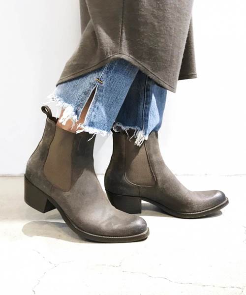 SARTORE（サルトル）の「SARTORE OIL SUEDE BOOTS （ブーツ）」 - WEAR
