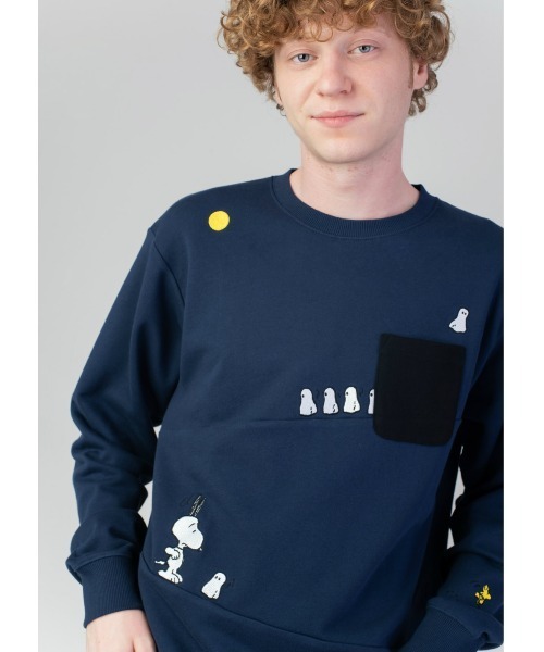 Design Tshirts Store graniph（デザイン ティーシャツ ストア グラニフ）の「オバケ(ピーナッツ)｜スウェット ...