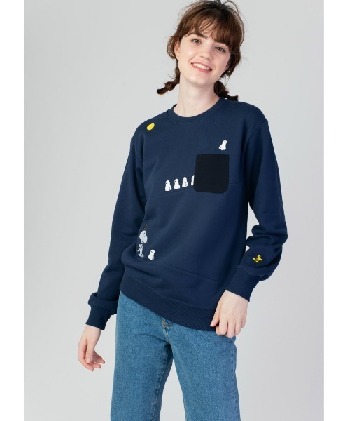 Design Tshirts Store graniph（デザイン ティーシャツ ストア グラニフ）の「オバケ(ピーナッツ)｜スウェット ...