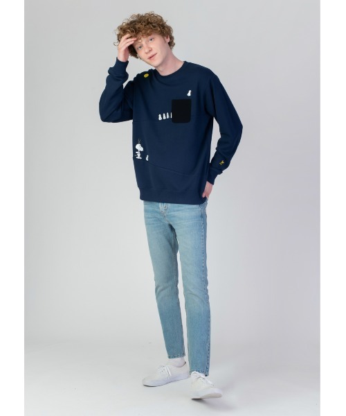 Design Tshirts Store graniph（デザイン ティーシャツ ストア グラニフ）の「オバケ(ピーナッツ)｜スウェット ...