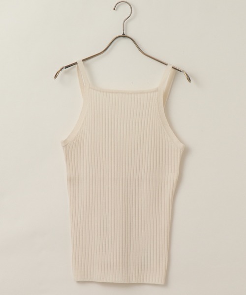 frames RAY CASSIN（フレームスレイカズン）の「WEB限定 ショート丈ニットカーデ＋ニットキャミセット（カーディガン/ボレロ）」 - WEAR