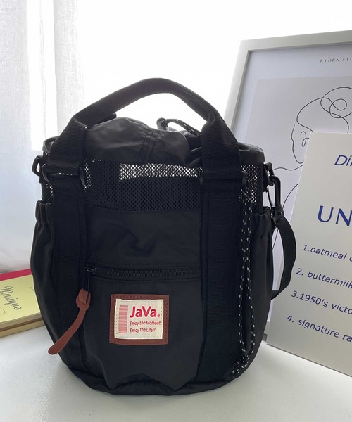 Java（ジャバ）の「《JaVaジャバ 別注》アウトドア巾着2WAYバッグ（ショルダーバッグ）」 - WEAR