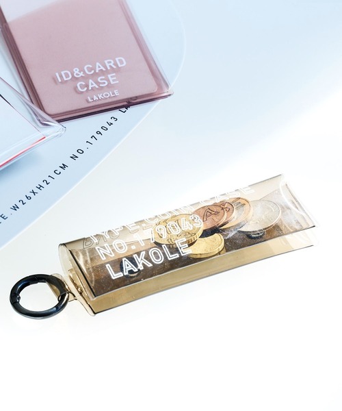 【セール】PVCミニコインケース / 193428（コインケース）｜LAKOLE（ラコレ）のファッション通販 - ZOZOTOWN