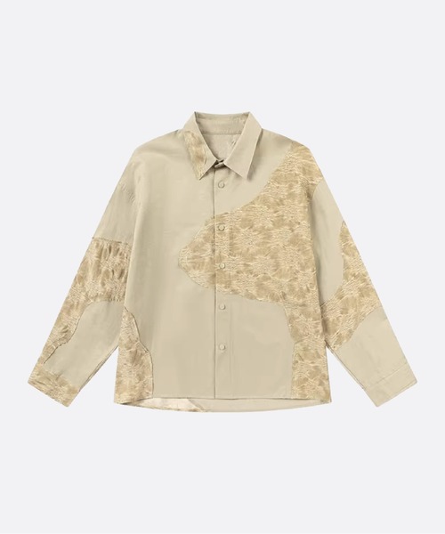 Texture Embossed Docking Shirt（シャツ/ブラウス）｜U:UME（ユーム）のファッション通販 - ZOZOTOWN