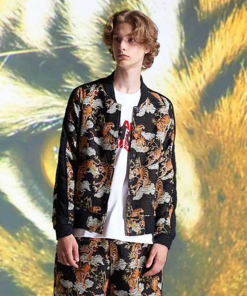 amok（アモク）の「TIGER PILE JACQUARD JACKETS（ブルゾン）」 - WEAR