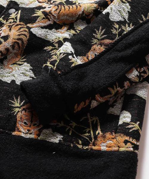 amok（アモク）の「TIGER PILE JACQUARD JACKETS（ブルゾン）」 - WEAR