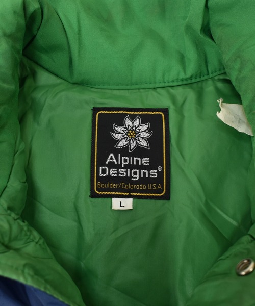VINTAGE（ヴィンテージ）の「【ヴィンテージ古着】80's ALPINE DESIGNS 中綿入り ベスト（ベスト）」 - WEAR
