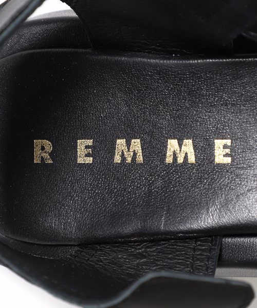 REMME（レメ）の「【REMME/レメ】アンクルストラップサンダル（サンダル）」 - WEAR