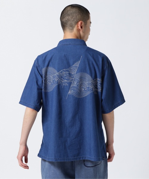 DENHAM（デンハム）の「DENHAM/デンハム/15TH SASHIKO REG SHIRT LWSI（シャツ/ブラウス）」 - WEAR