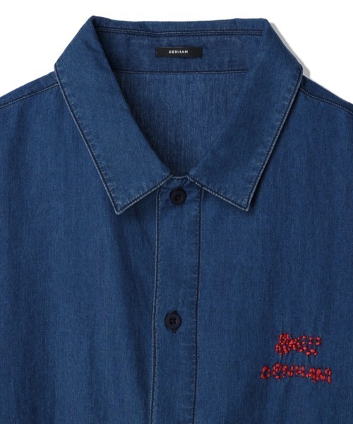 DENHAM（デンハム）の「DENHAM/デンハム/15TH SASHIKO REG SHIRT LWSI（シャツ/ブラウス）」 - WEAR