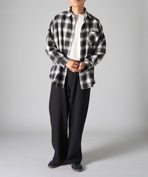 SETUP7（セットアップセブン）の「【SETUP7】3シーズンライトネルチェックシャツ オンブレチャックシャツ SCCH342（シャツ/ブラウス）」 - WEAR