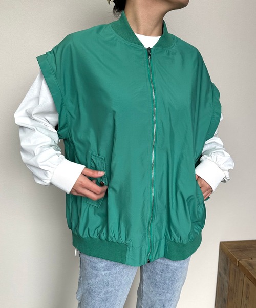 CRB（シーアールビー）の「2WAY MA-1（MA-1）」 - WEAR