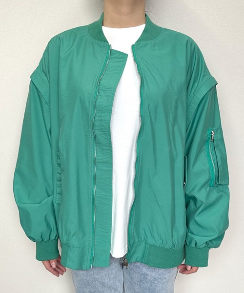 CRB（シーアールビー）の「2WAY MA-1（MA-1）」 - WEAR