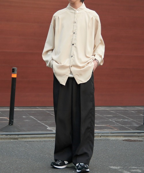 SETUP7（セットアップセブン）の「【SETUP7】バンドカラーライトジャケット SCCH342 ※（その他アウター）」 - WEAR