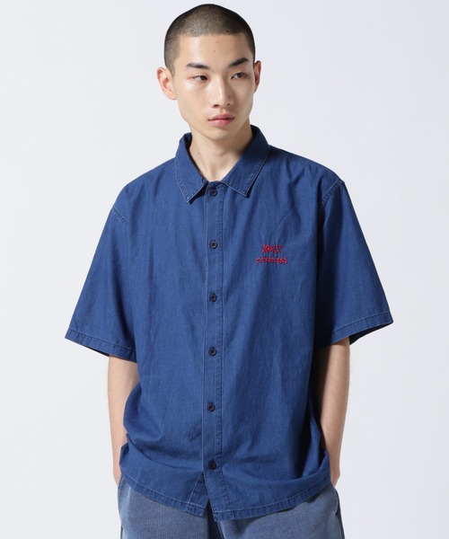 DENHAM（デンハム）の「DENHAM/デンハム/15TH SASHIKO REG SHIRT LWSI（シャツ/ブラウス）」 - WEAR